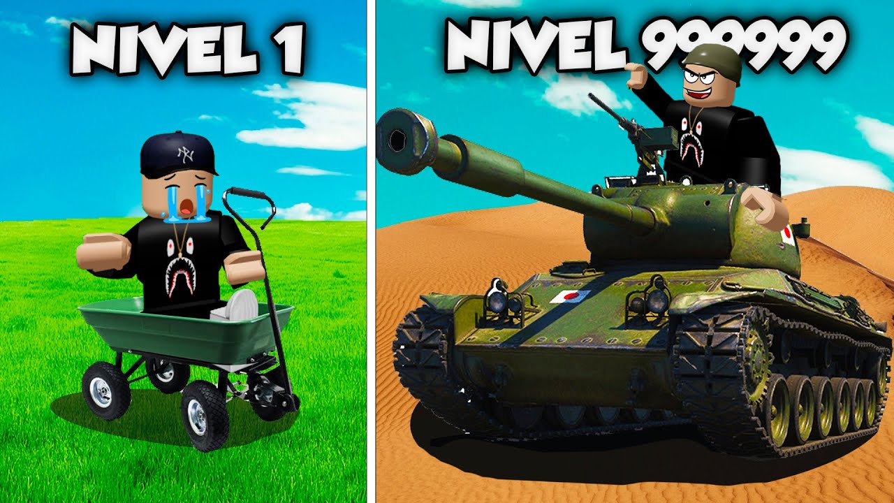 Consigo el Mega Tanque Pro 🚙💥en Roblox Tank Simulator - YouTube
