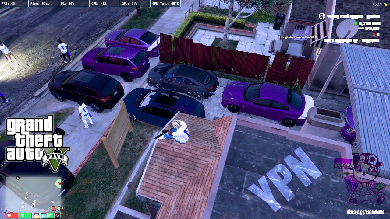 GTA 5 RP| Life With YPN In East Atlanta RP| I Snatched A RS Chain ...