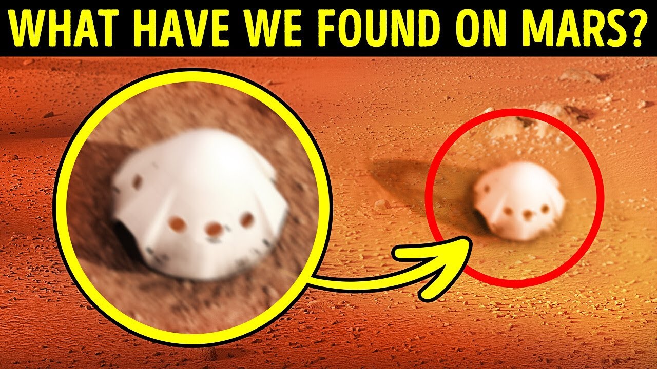 Remains of long-lost spacecraft found on Mars - YouTube