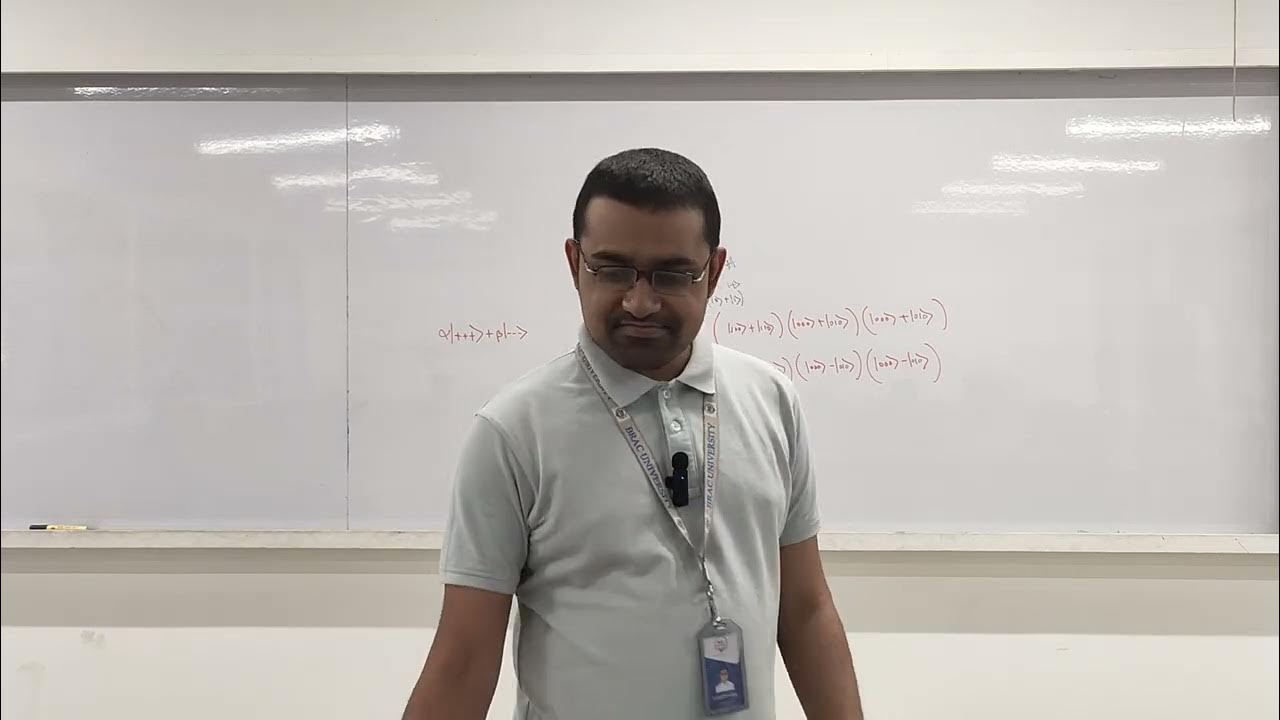 [CSE482] Quantum Computing II | Lecture 3: Tomography, Quantum Communication | Fall '24 - YouTube