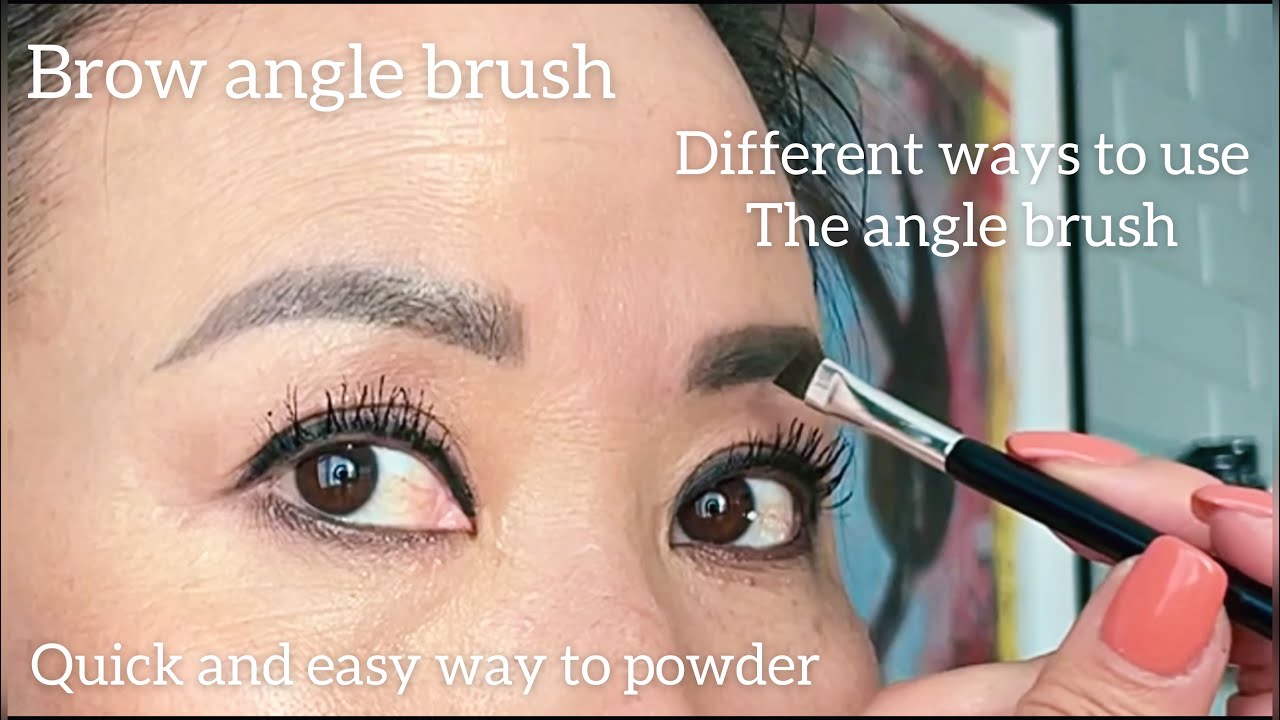 Brow angle brush - YouTube