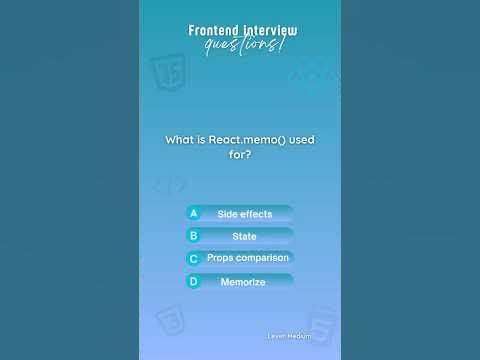 Frontend interview questions: Quiz 12 #javascript #react #interview #coding #developer - YouTube
