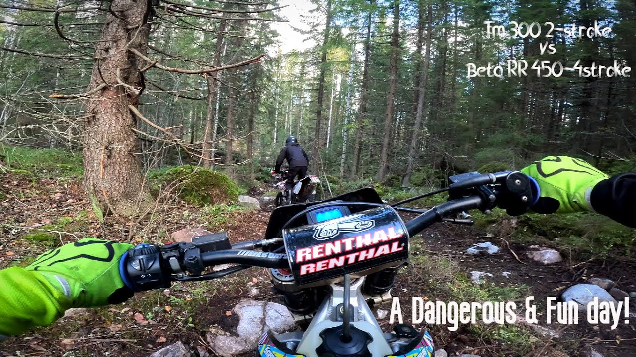 A Fun And Dangerous Enduro Day Tm 300 2 stroke Beta RR 450 4 stroke a-fun-and-dangerous-enduro-day-tm-300-2-stroke-beta-rr-450-4-stroke