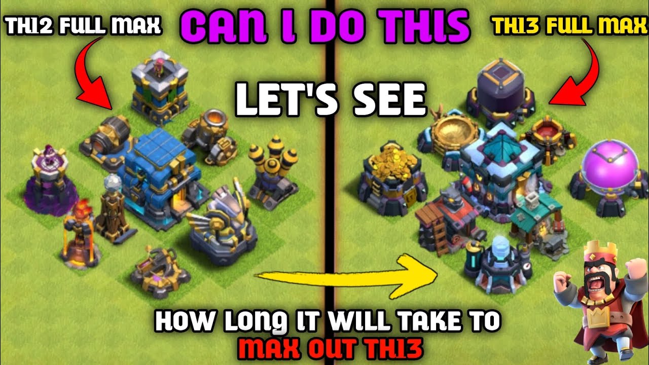 How long it Will to take max out Th13 let's see 😱... - YouTube