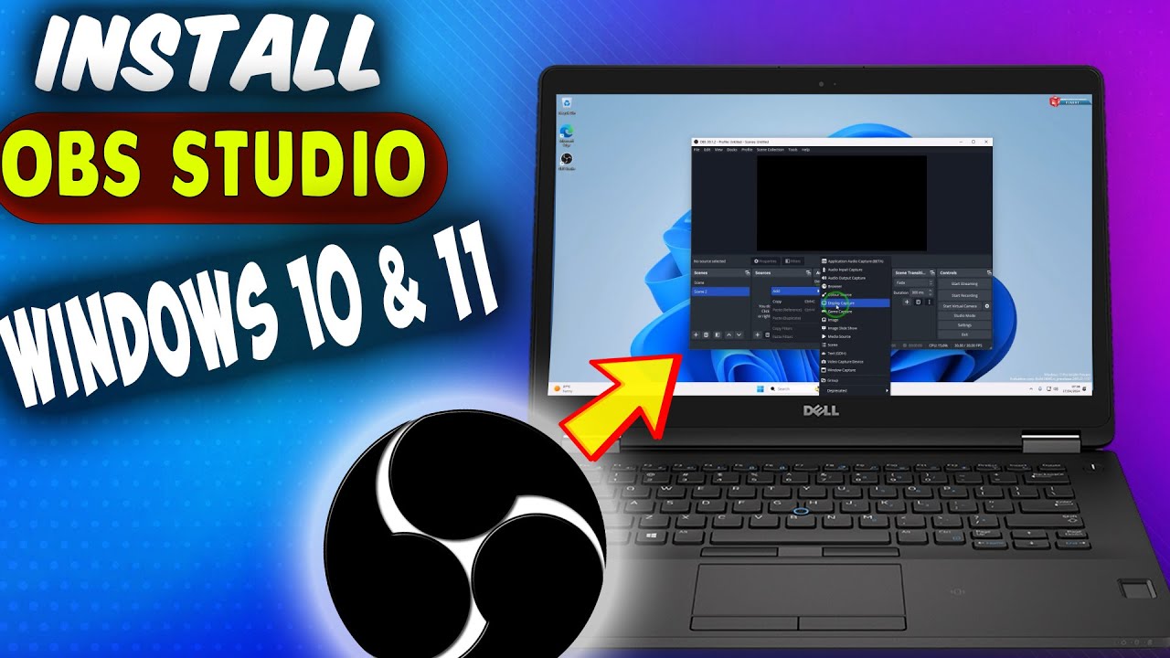 How to Download and Install OBS Studio On Windows 11_2024 - YouTube