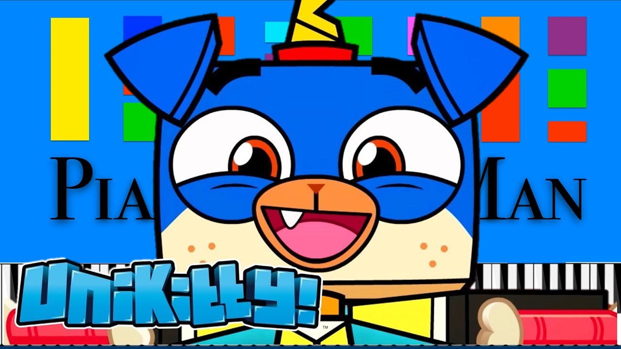 Unikitty We Need This Awesome Giant Robot Slow EASY Medium 4K Piano ...