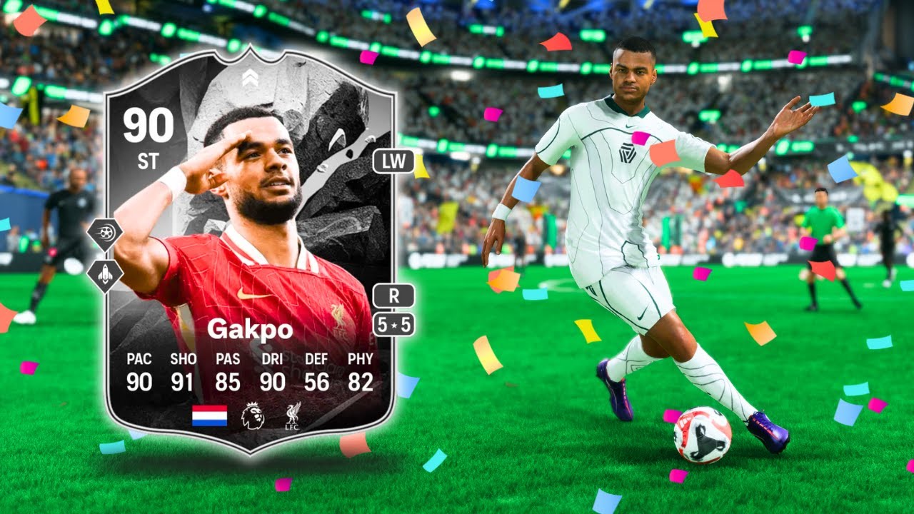 90 SHOWDOWN GAKPO IS A BEAST! 😳 FC 25 ULTIMATE TEAM PLAYER REVIEW - YouTube