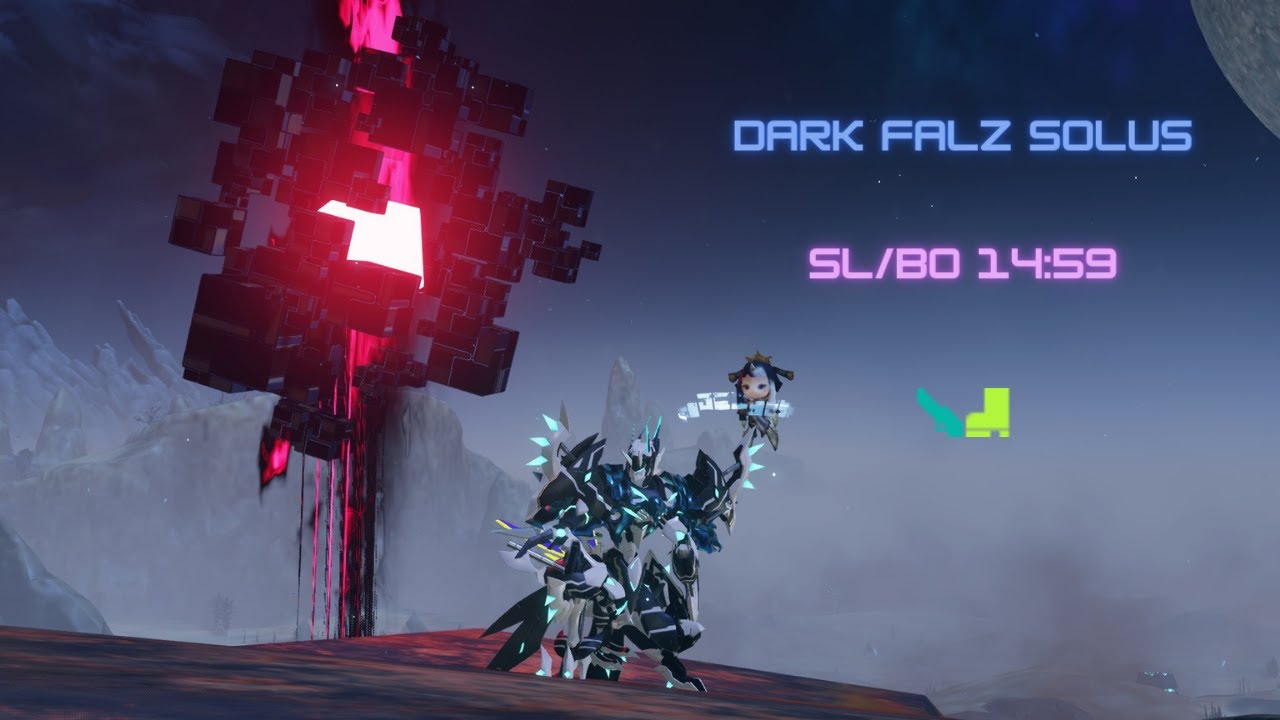 [PSO2:NGS] Dark Falz Solus Solo (14:59) Sl/Bo Neos J Termina 5 (Ship4 ...