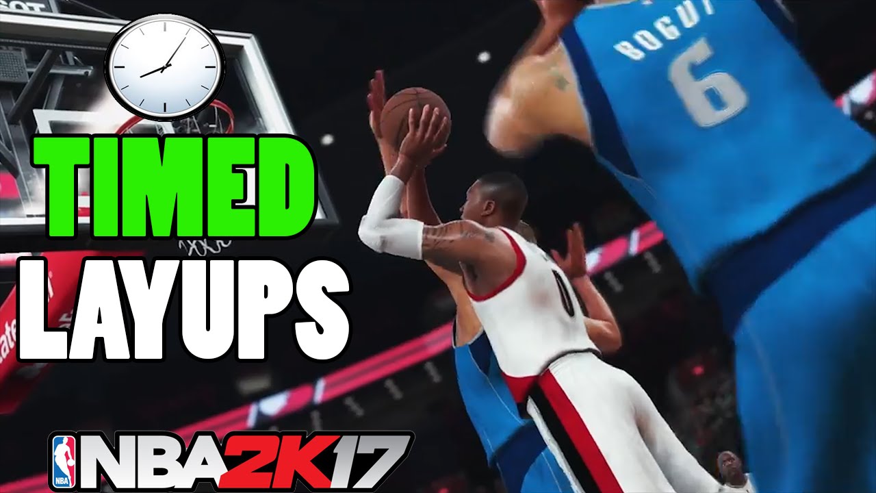 NBA 2K17 Timed Layups! Shot Meter For Layups! ⌛️⋆#NBA2K17⋆ - YouTube