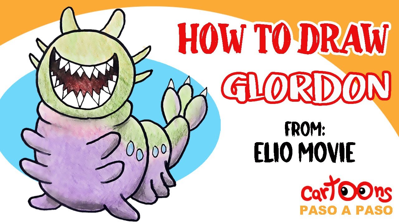 How to draw Glordon step by step - YouTube