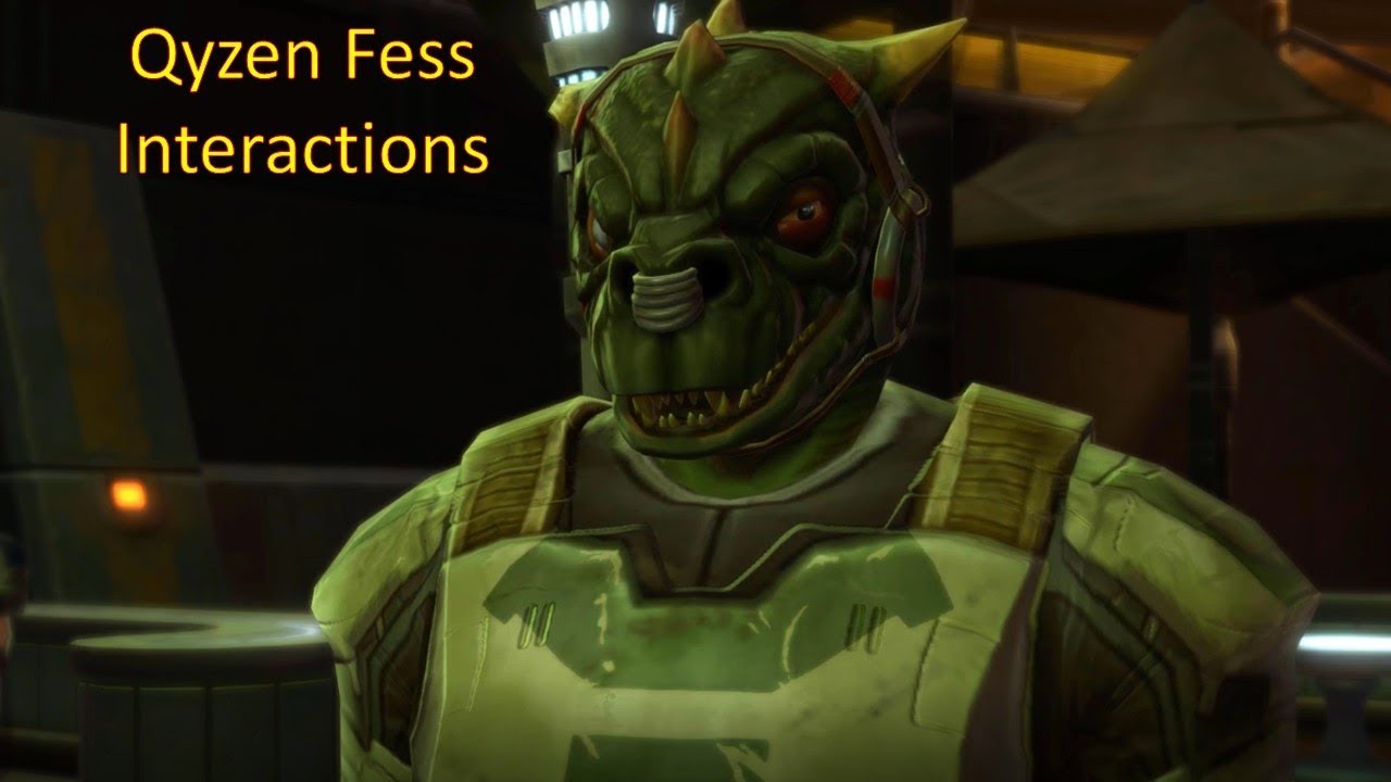 SWTOR: Qyzen Fess - YouTube