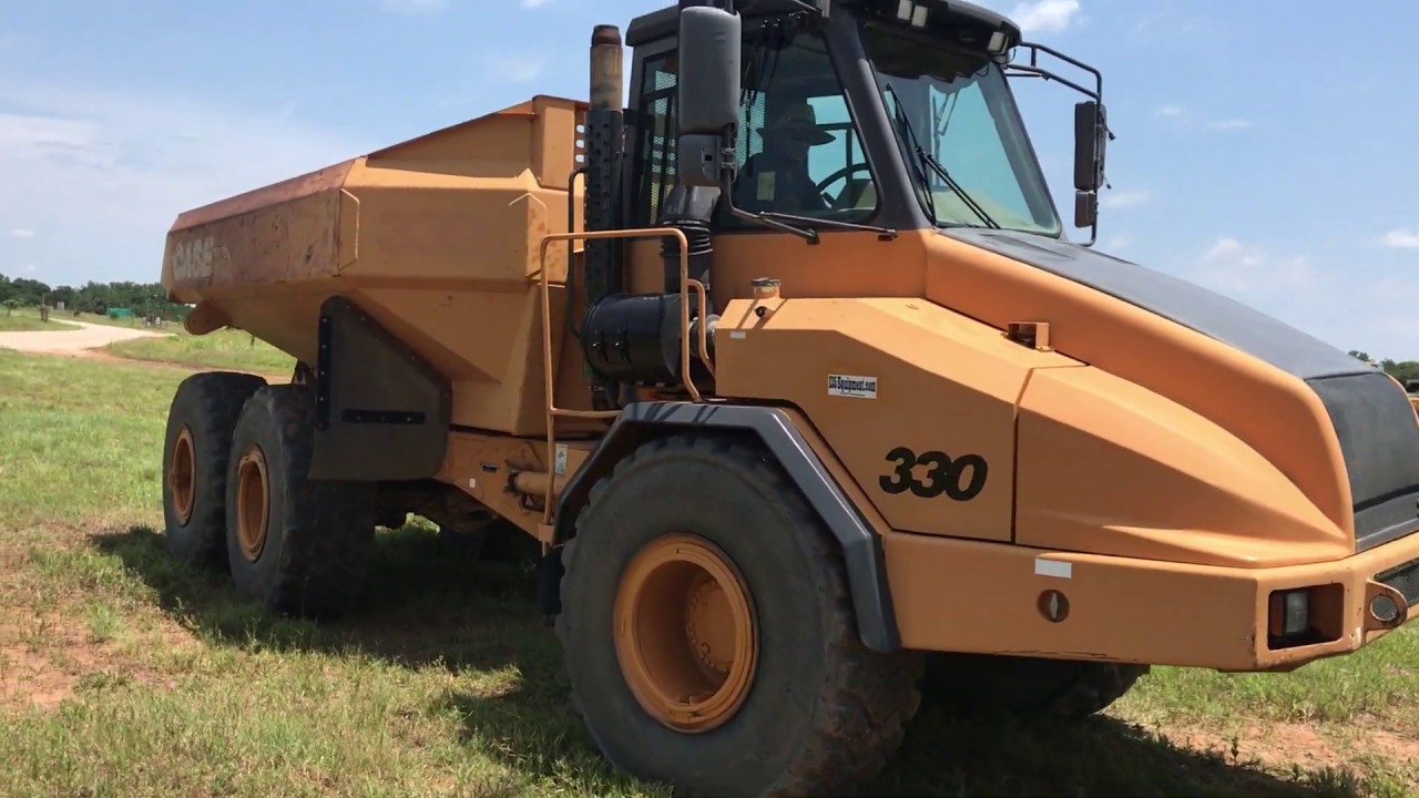 Case 330B Articulated DumpTruck - YouTube