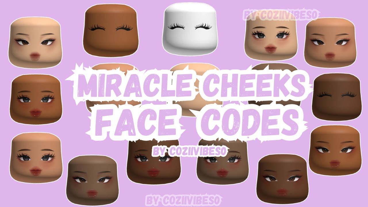 Berry Avenue Face Codes New Miracle Cheeks 2💜 Variant Skintones 👄 | # ...