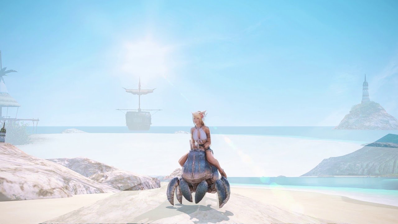Big Shell mount (FFXIV) - YouTube