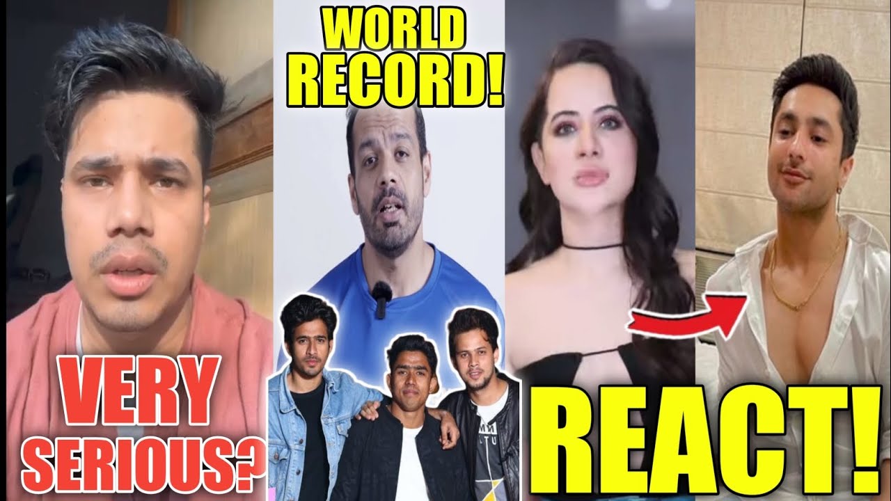 @GamerFleet VERY SERIOUS?, flying Beast WORLD RECORD?, urfi Javed REACT Harsh Beniwal ...