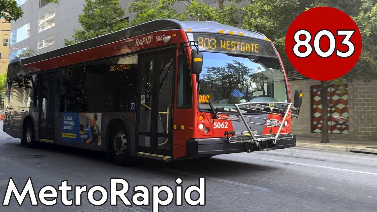 Austin CapMetro, MetroRapid 803, Downtown Austin to Westgate Transit ...