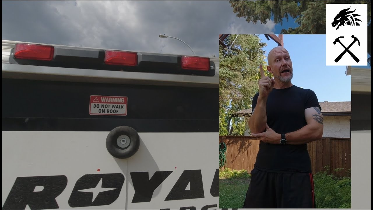 Lessons Learned - Replace a Burned Out Trailer LED Light - YouTube