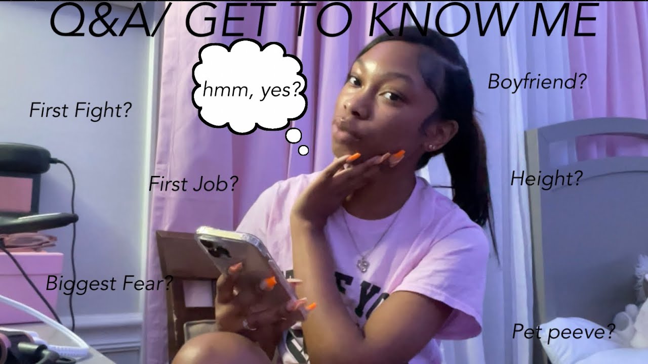 Q&A| GET TO KNOW THE REAL ME - YouTube