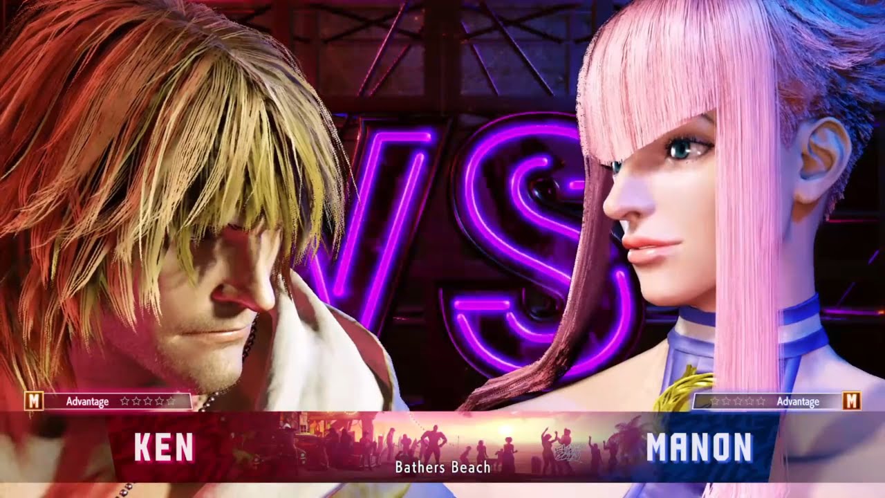 Street Fighters 6 PS4 KEN VS MANON High Level Gameplay 4K 60FPS - YouTube