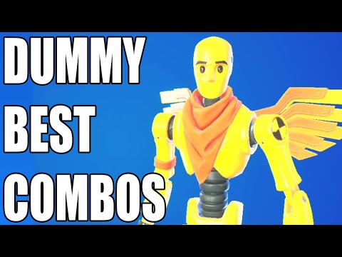 BEST COMBOS for DUMMY Skin - Fortnite - YouTube