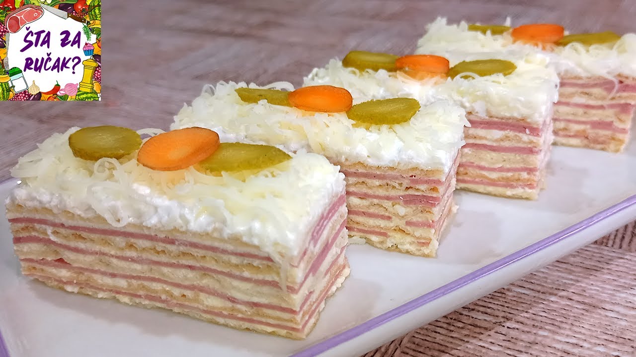 Slana torta od oblandi - YouTube