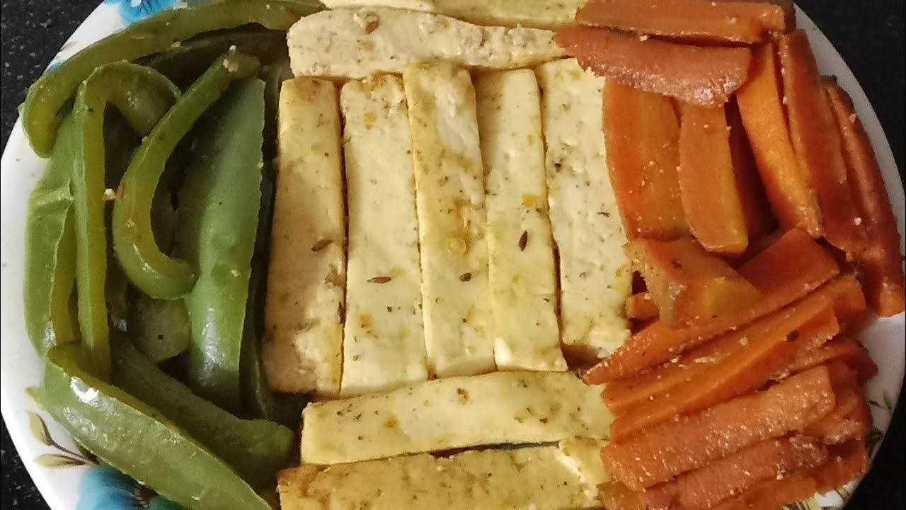 तिरंगा कलर मिक्स वेज भुजिया Tri colour mix veg bhujia recipe - YouTube