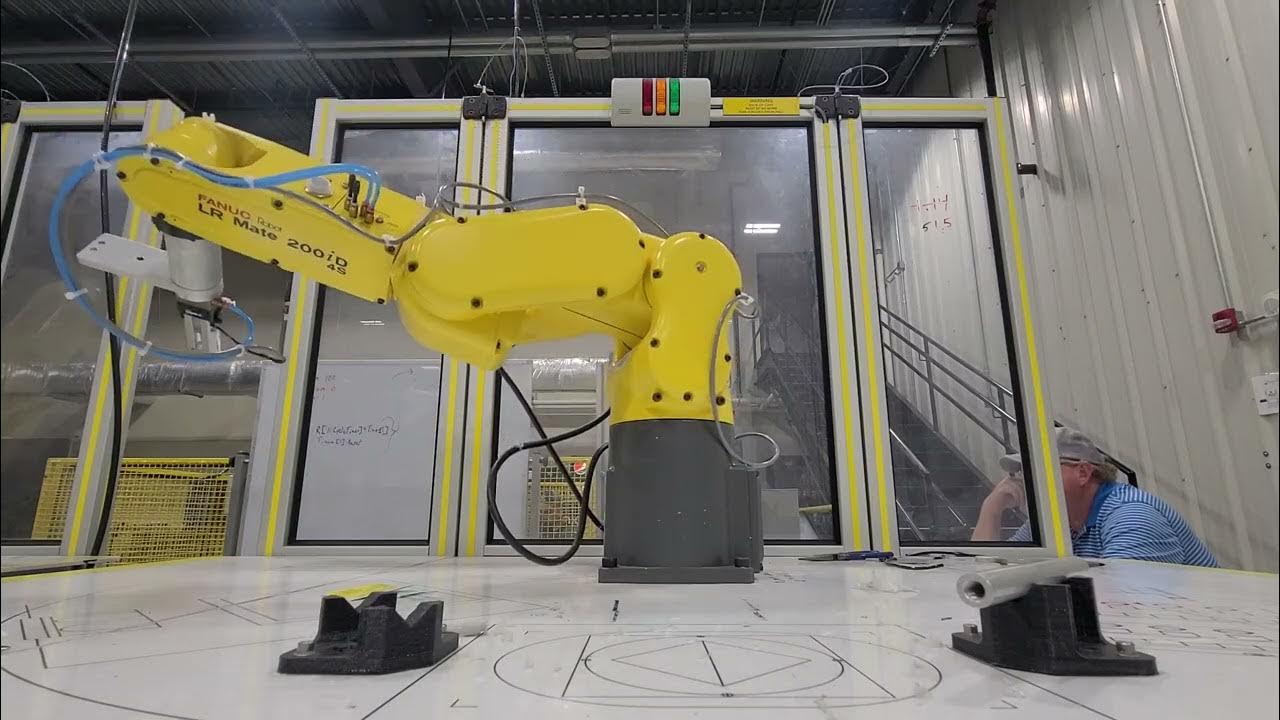Random Fanuc robot program I made in class - YouTube