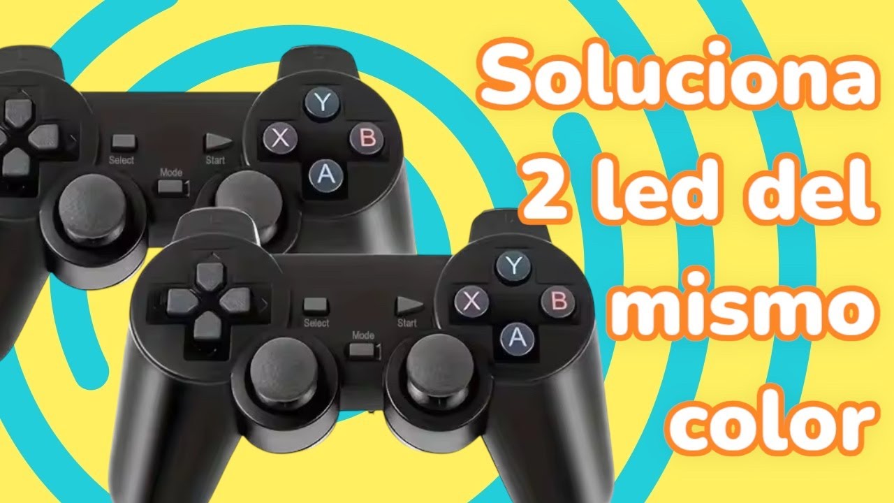 GAMESTICK: Soluciona 🎮 Mandos o controles 🎮 con led del mismo color ...
