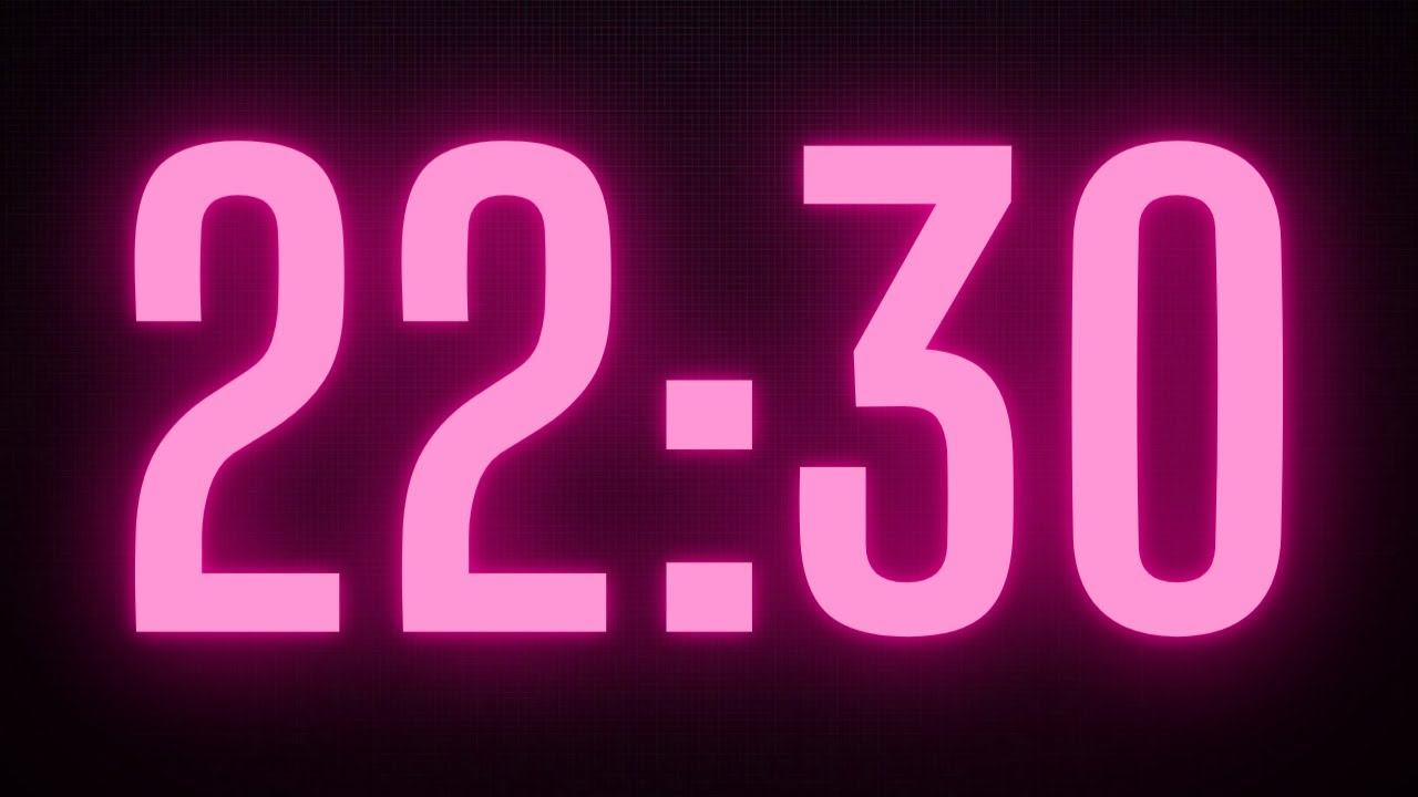 22 min 30 sec countdown timer relaxing videos - YouTube