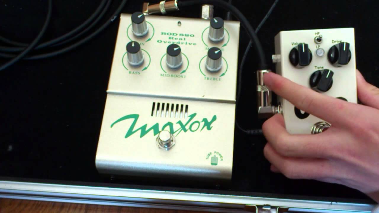 Maxon ROD880&fulltone OCD Sound review - YouTube