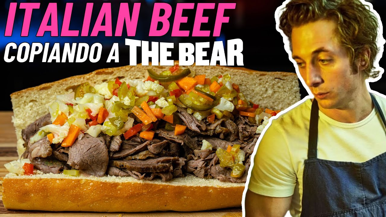 ¿Cocinar el Italian Beef en casa? - Sándwich de The Bear - YouTube