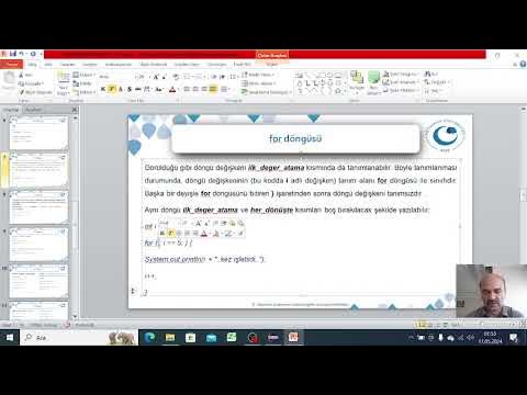 Java Programlama 11 Hafta (for döngüsü) - YouTube