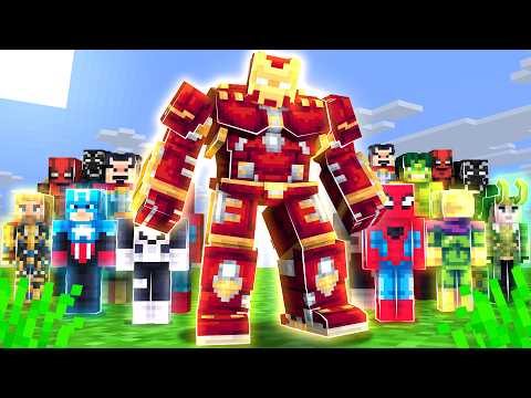MİNECRAFT'TA SÜPER KAHRAMAN ŞANS BLOKLARI AÇIYORUZ