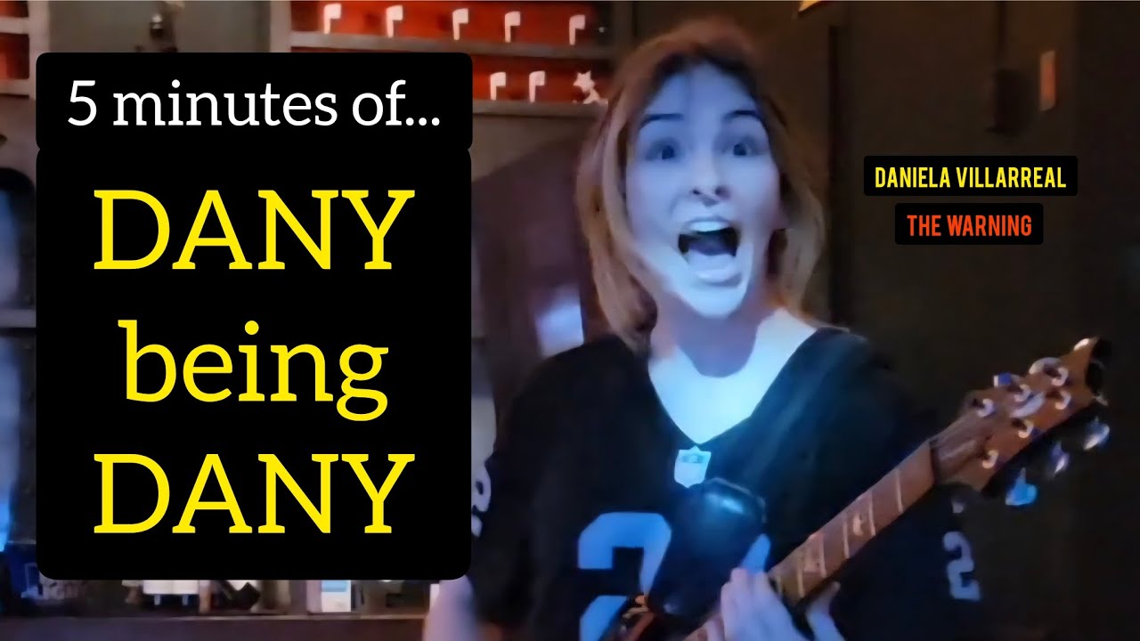 "DANY being DANY for 5 minutes" @TheWarning #live #music #funny #rock # ...