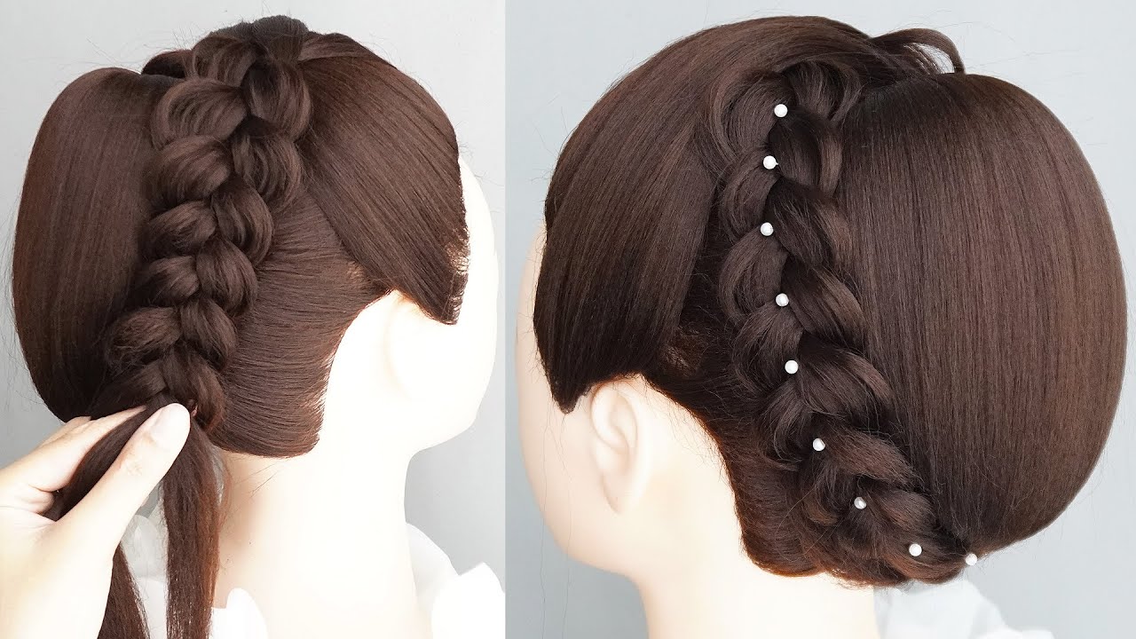 Create a BEAUTIFUL Easy Hairstyle in 5 Minutes | Simple Hairstyle For ...