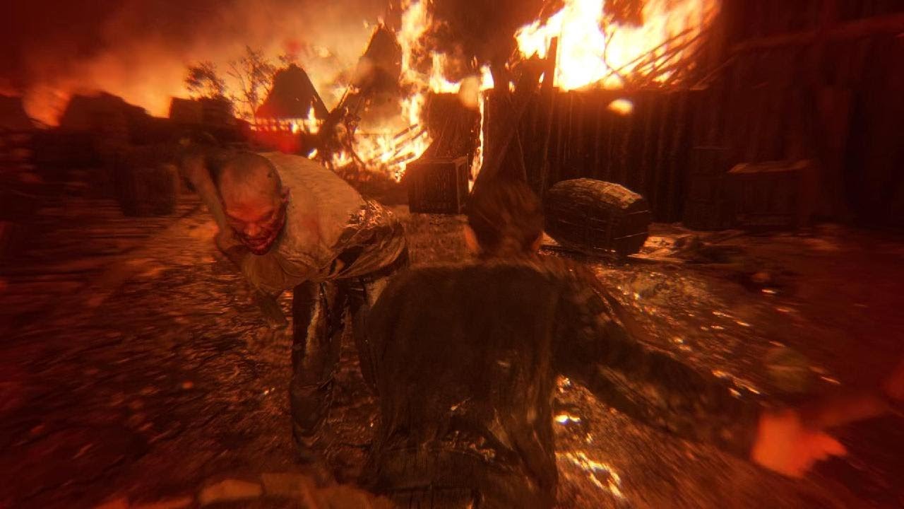 The Last of Us Part II Remastered abby saves lev - YouTube