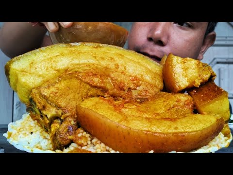 Pork eating challenge 1kg with spicy green chilli with rice | Pork ...