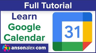 How To Create Events In Google Calendar | Tutorial - YouTube