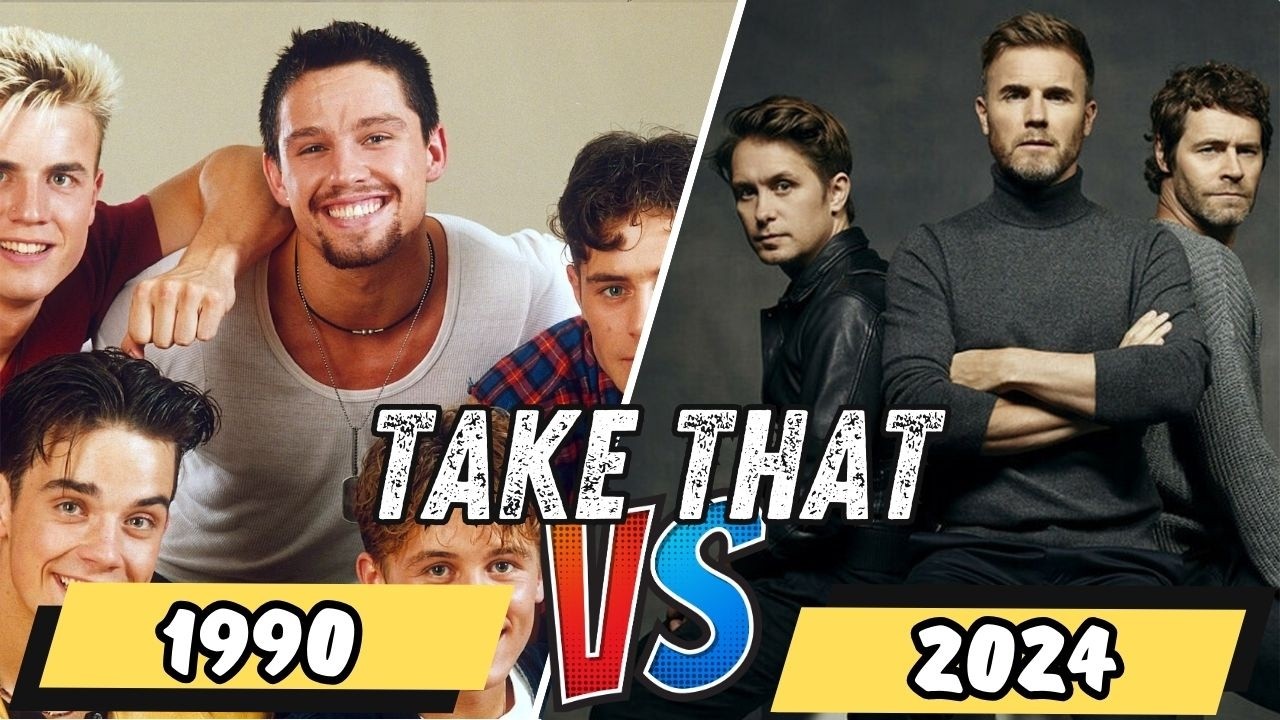 TAKE THAT dal 1990 al 2024 - #howtheychanged #takethat - YouTube