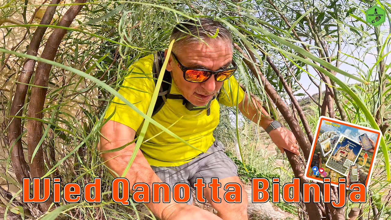 Wied Qanotta, Bidnija Malta - YouTube