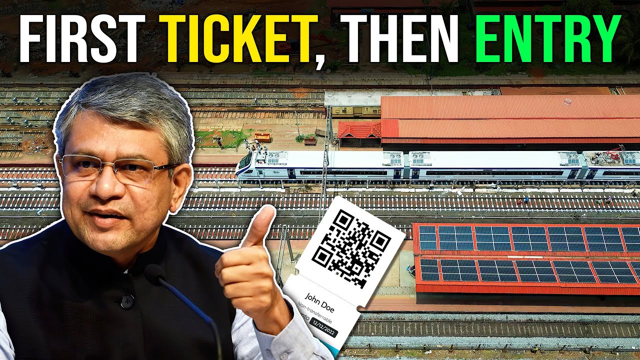 Why RAILWAYS Does'nt Check TICKETS Before Entering Platform Like ...