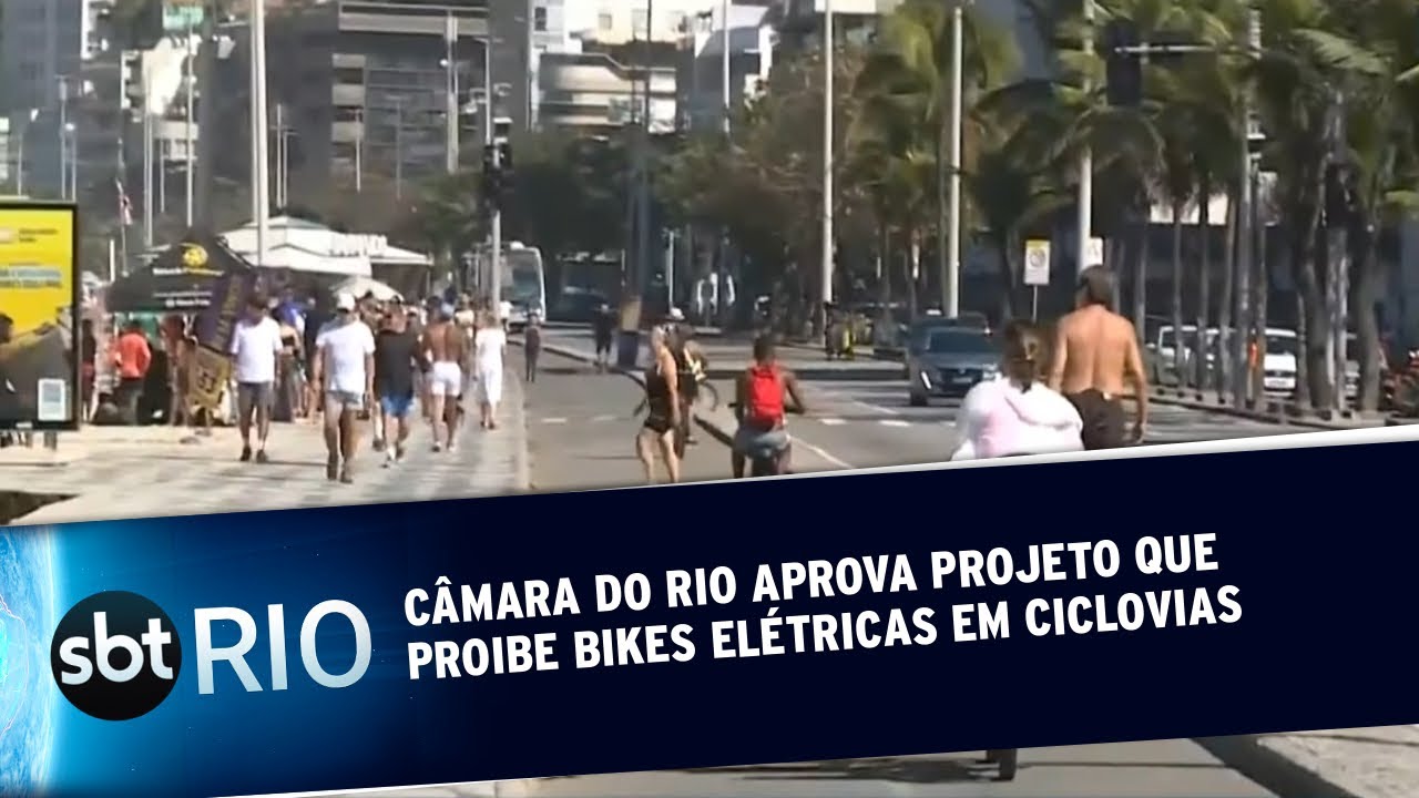 Câmara do Rio aprova projeto que proibe bikes elétricas em ciclovias ...