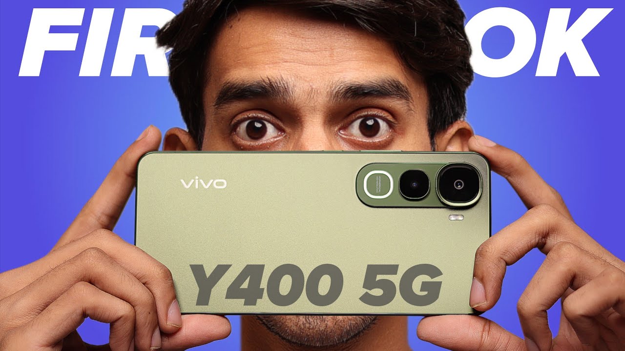 Exclusive Vivo Y400 5G First Look & Quick Review | iP 68-69 & 6000mAh ...