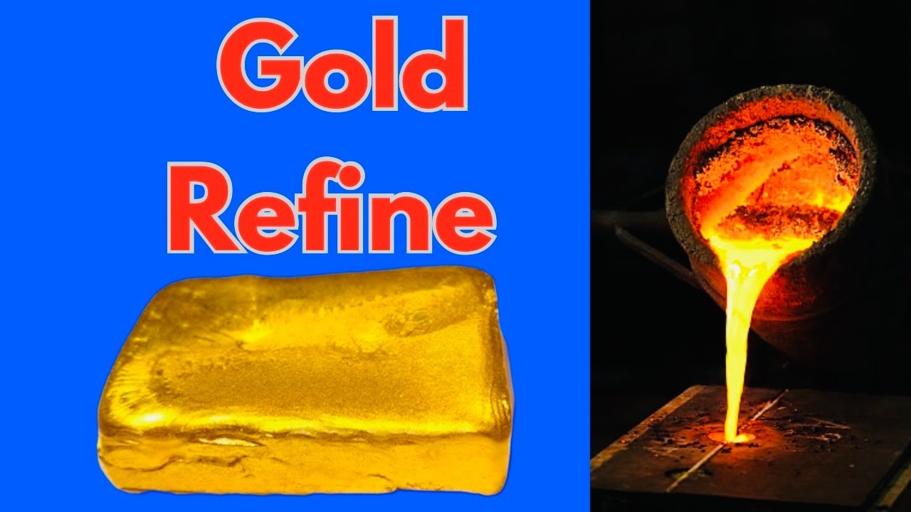 🔶 How to Refine Used Gold | Step by Step Gold Refining Process 🔶 - YouTube