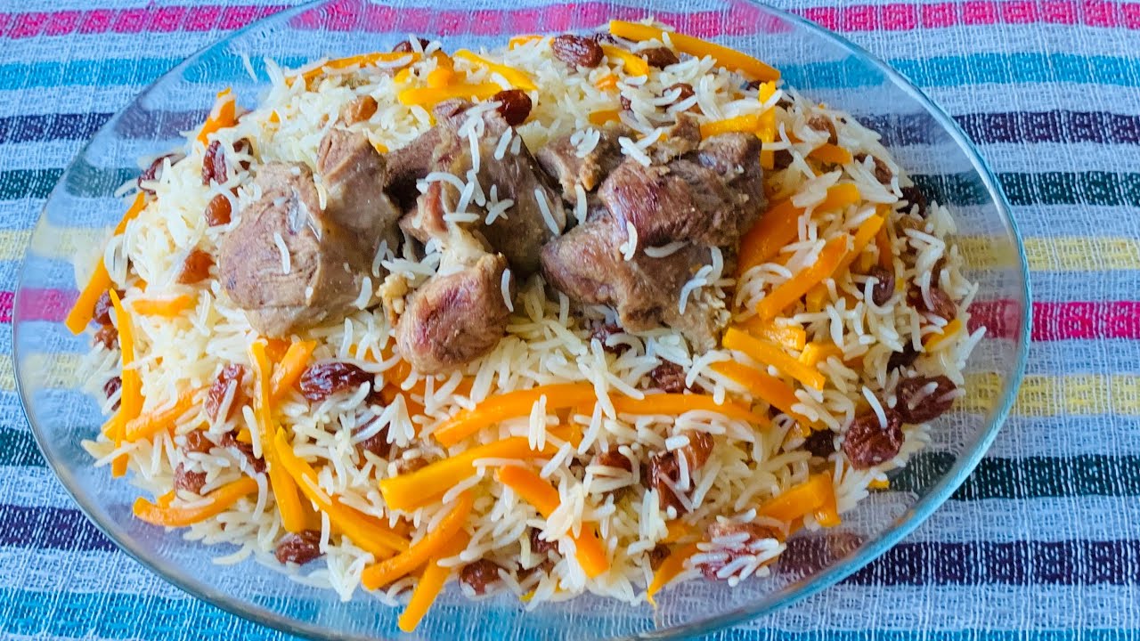 ÖZBEK PİLAVI TARİFİ - UZBAKI QABILI PULAO RECIPE ( PILAF , PLOV ...
