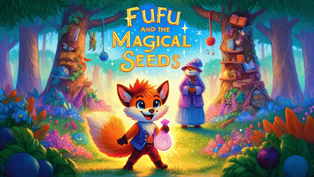 Fufu and the Magical Seeds | bedtime stories for kids - YouTube
