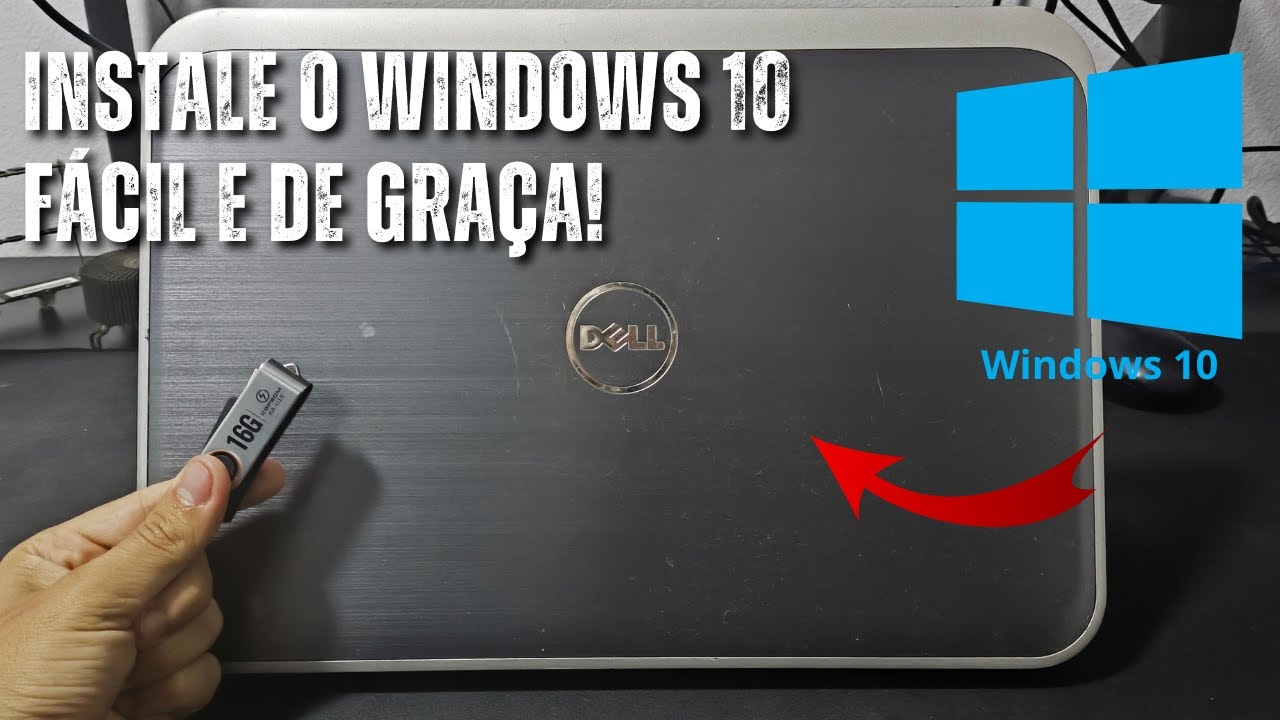 SAIBA COMO INSTALAR O WINDOWS 10 EM QUALQUER NOTEBOOK (FORMATAR O PC ...
