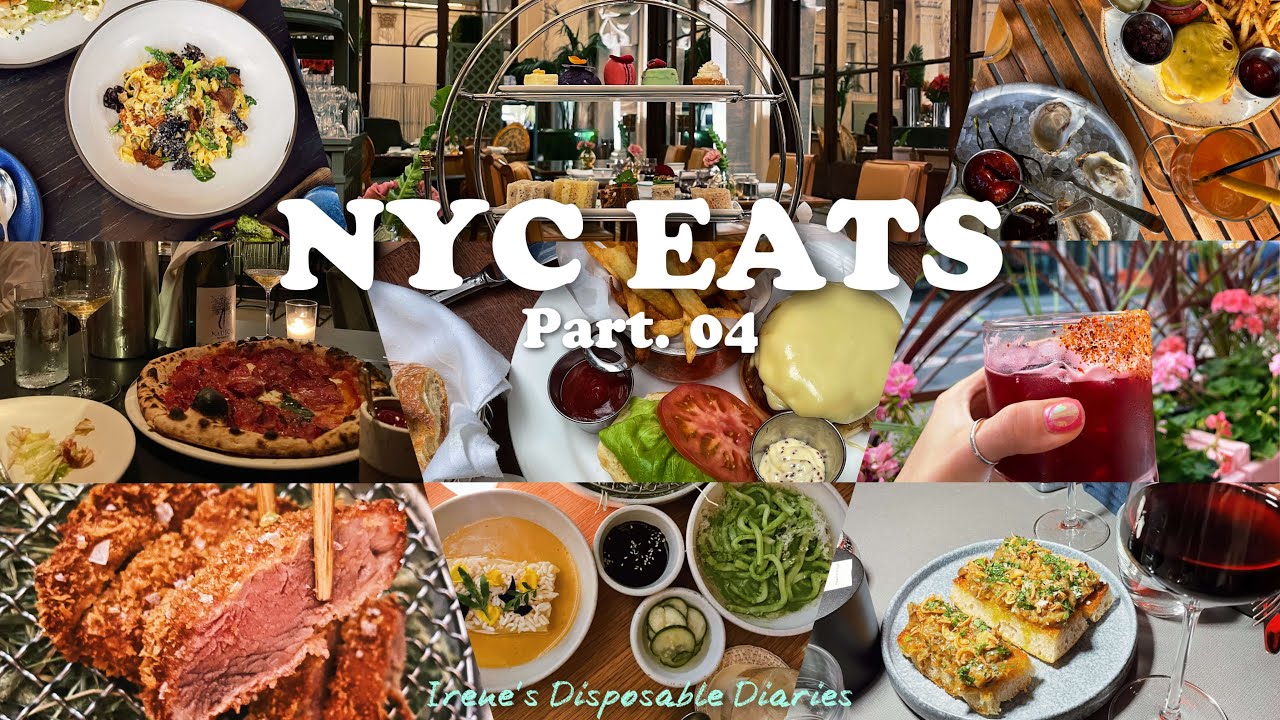 [NYC VLOG] 뉴욕 브이로그 | NYC EATS 네번째 뉴욕 맛집 총정리, 뉴욕 로컬 맛집 커피숍 네츄럴와인바 추천 ...