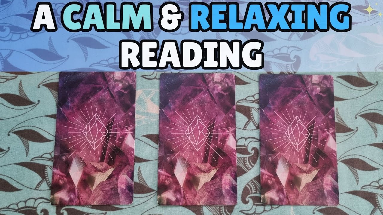 A Calm & Relaxing Reading | Card Reading 🌊🌟💙 - YouTube