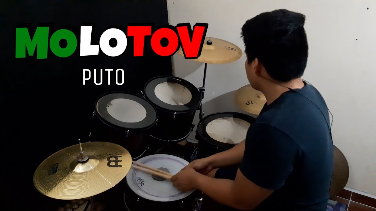 PUTO - MOLOTOV | DRUM COVER - YouTube
